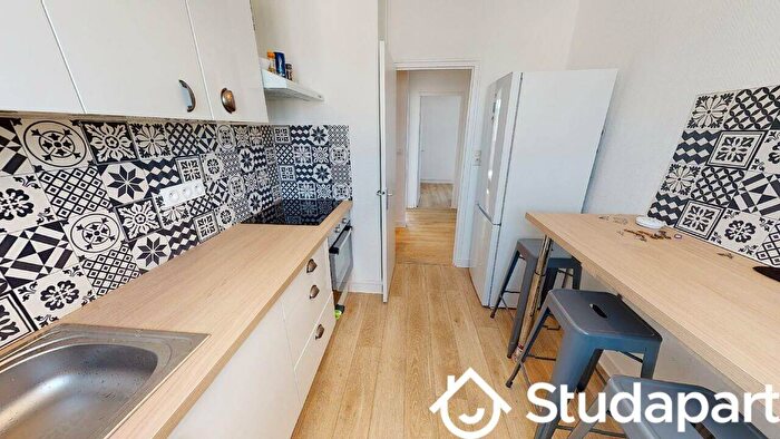 Appartement à louer - Nord Saint Martin, Rennes - 1 pièce - 1 chambre