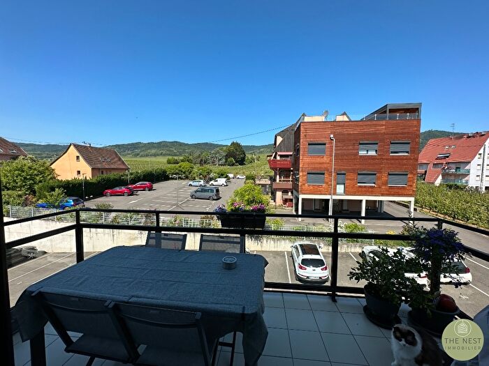 Appartement à louer - Ribeauvillé - 2 pièces - 1 chambre