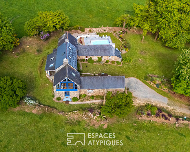 Maison à vendre - Plougonven - 10 pièces - 6 chambres