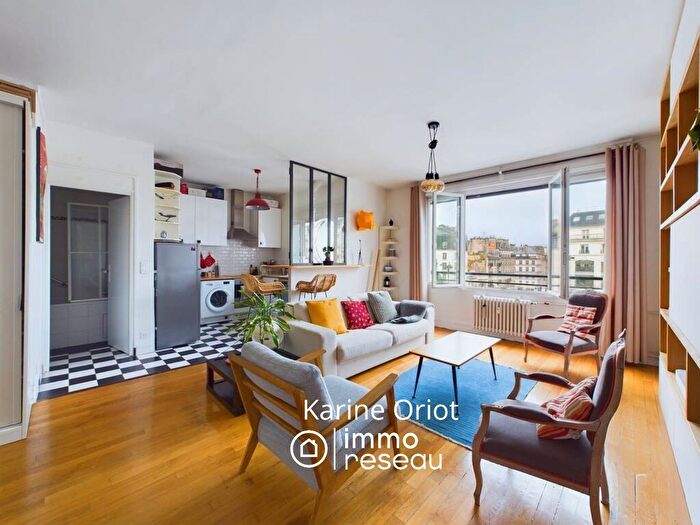 Appartement à vendre - Paris e  - 3 pièces - 1 chambre