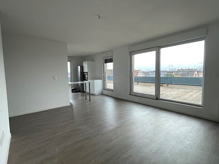 Appartement à louer - Bischwiller, Hanhoffen, Rebgarten - 3 pièces - 2 chambres