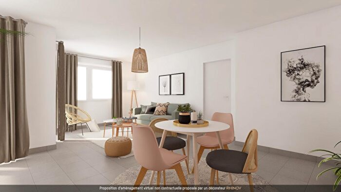 Appartement 3 pièces à Villeurbanne, Grand Clément, à louer