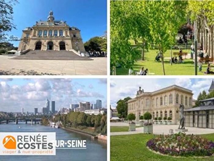 Maison à vendre - Asnières-sur-Seine, Bécon, Bourguignons - 7 pièces - 4 chambres