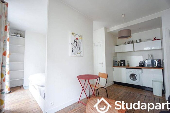Grandes Carrières-Clichy, Paris 18ème arrondissement : Appartement 1 pièce à louer