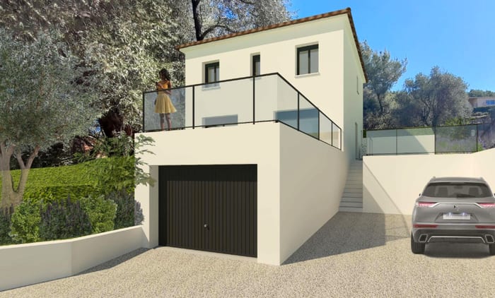 Saint-Martin-du-Var - Maison 4 pièces à vendre