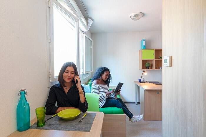 Appartement à louer - Saint Pierre, Marseille ème arrondissement - 1 pièce