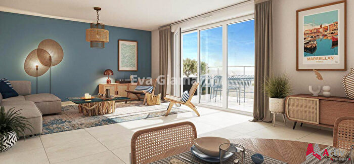 Appartement à vendre - Marseillan, Marseillan, Port de Marseillan - 3 pièces - 2 chambres