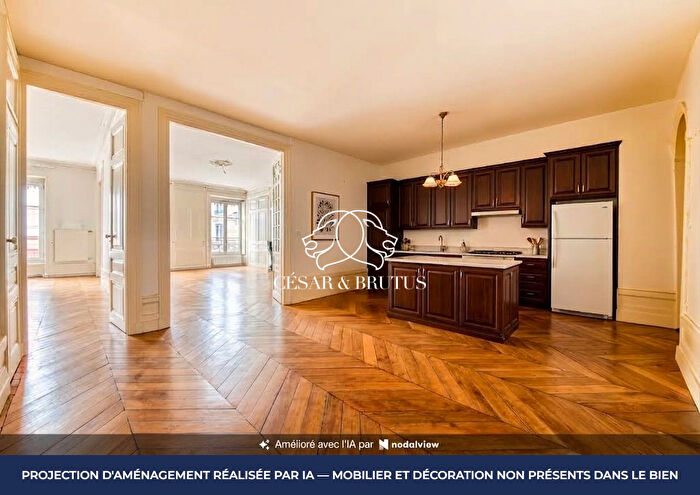 Appartement 5 pièces à Lyon 6ème, Tête d'Or, Vitton, à vendre