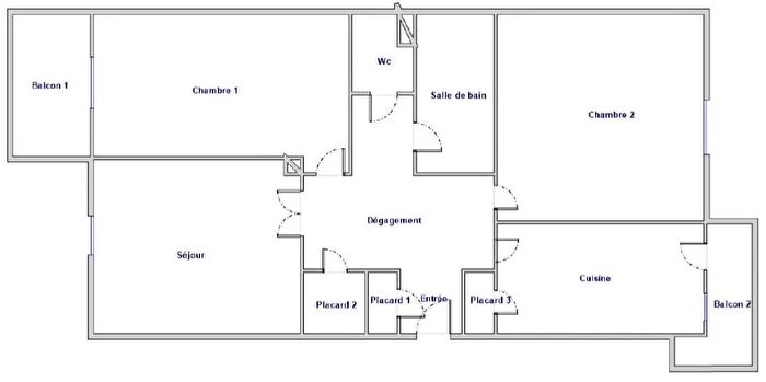 Appartement 4 pièces à Lyon 3ème, Sans Souci, Dauphiné, à vendre
