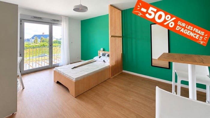 Pouillé-Saint Aubin, Les Ponts-de-Cé - Appartement 1 pièce à louer