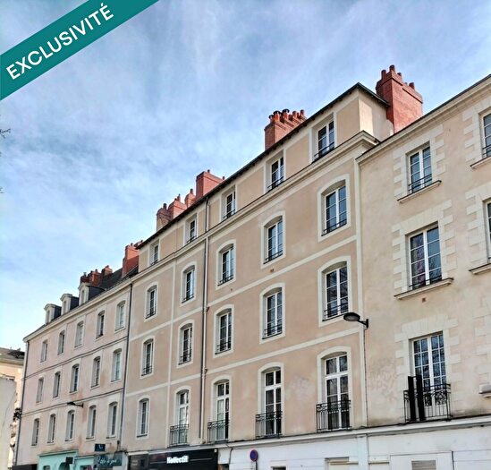 Appartement à vendre - Nantes, Centre-ville - 3 pièces - 1 chambre