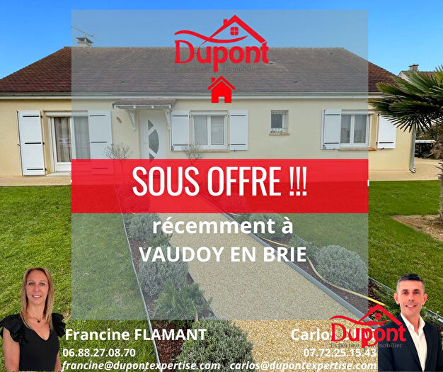 Maison à vendre - Jouy-le-Châtel - 6 pièces - 4 chambres