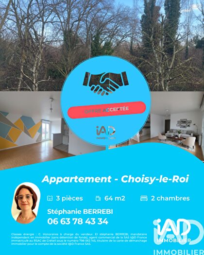 Choisy-le-Roi, Gondoles - Appartement 3 pièces à vendre