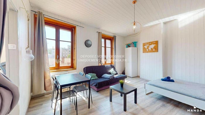 Appartement 1 pièce à louer à Badouillère-Saint Roch-Valbenoîte, Saint-Étienne