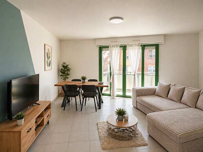 Appartement à vendre - Calais, Hôtel de ville - 2 pièces - 1 chambre
