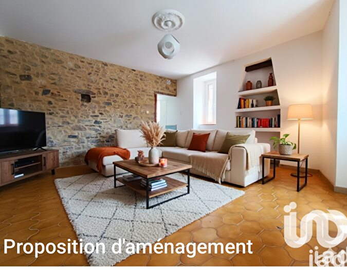 Maison à vendre - Saint-Vincent-sur-Oust - 4 pièces - 3 chambres