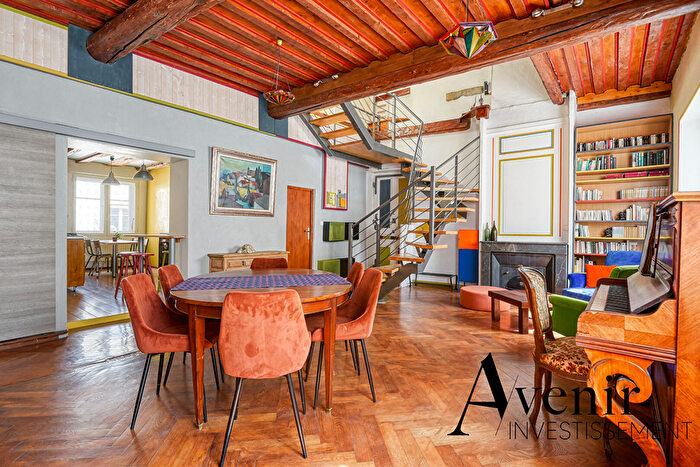 Lyon 4ème, Croix Rousse Est : Appartement 5 pièces à vendre