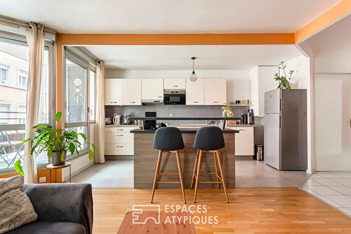 Appartement à vendre - Villeurbanne, Charmettes - 3 pièces - 2 chambres