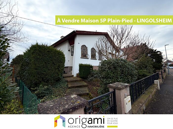 Maison à vendre - Lingolsheim - 6 pièces - 4 chambres