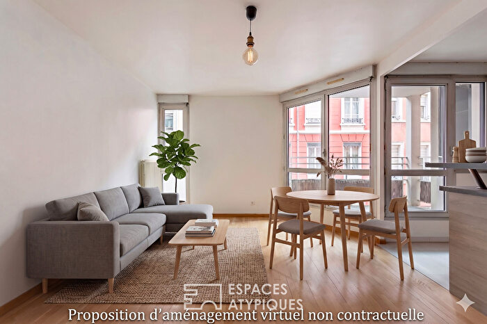 Appartement 3 pièces à vendre à Villeurbanne, Charmettes