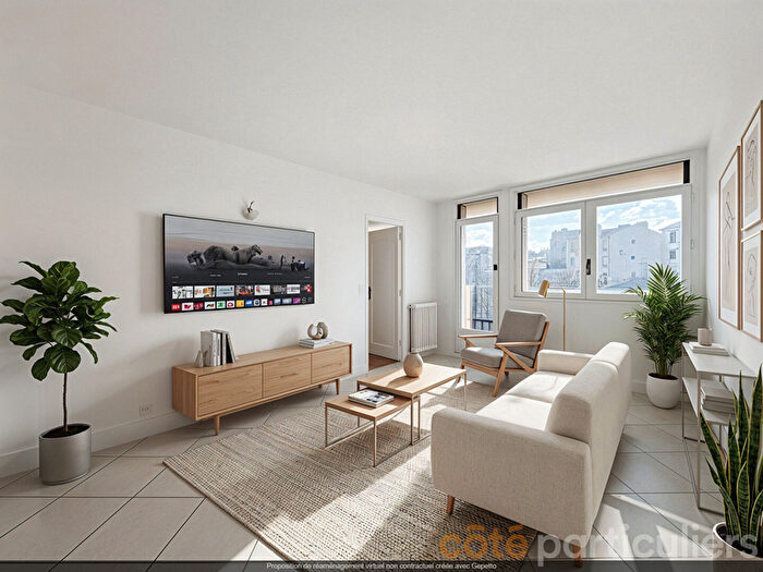 Appartement à vendre - Issy-les-Moulineaux, Les Iles, La Ferme - 3 pièces - 2 chambres