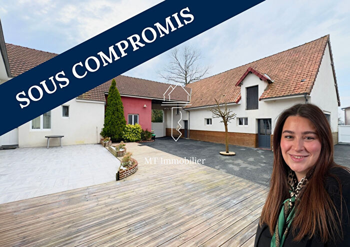 Maison à vendre - Linzeux - 9 pièces - 5 chambres