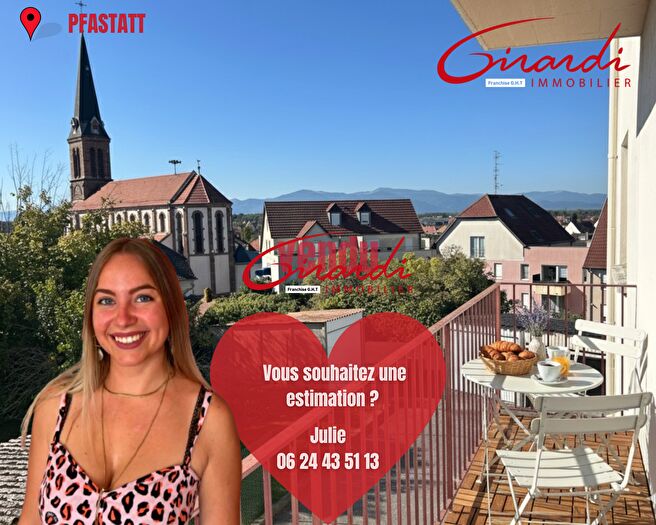 Appartement à vendre - Pfastatt - 2 pièces - 1 chambre