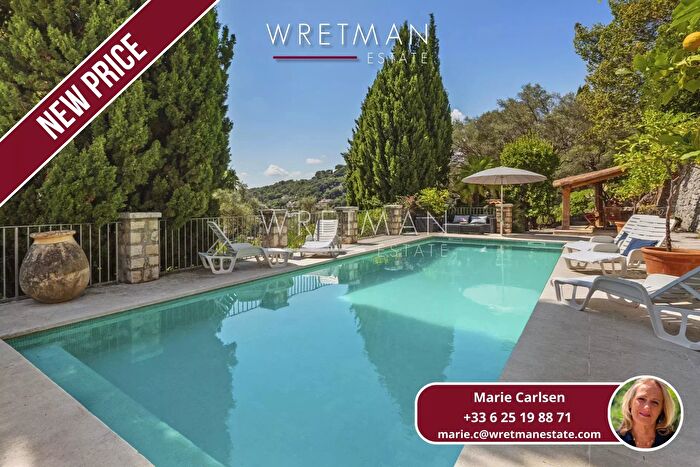 Maison à vendre - Saint-Paul-de-Vence - 15 pièces - 5 chambres