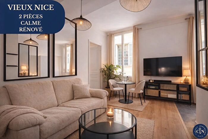 Appartement à vendre - Nice, Vieux Nice - 2 pièces - 1 chambre