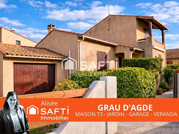 Maison à vendre - Agde, Le Grau dAgde - 3 pièces - 2 chambres