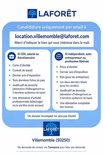 Appartement 4 pièces à louer à La Noue, Bagnolet
