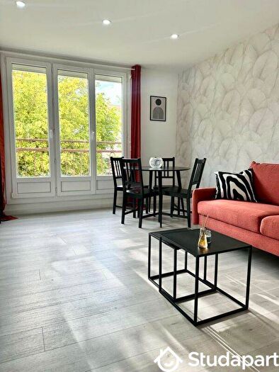 Appartement à louer - Coteaux Ouest-Pasteur, Rouen - 1 pièce - 2 chambres