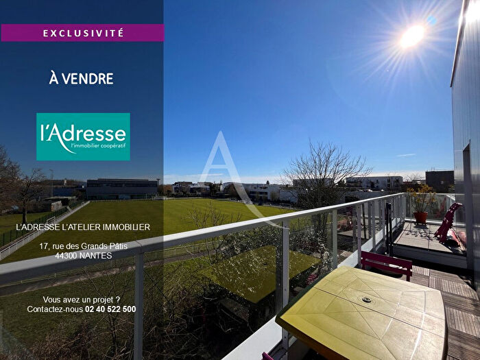 Appartement à vendre - Nantes, Nantes Erdre, La Beaujoire, Saint-Joseph de Porterie - 4 pièces - 3 chambres