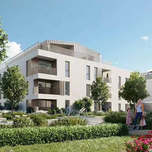 Appartement à louer - Perica-La Roue, Rillieux-la-Pape - 2 pièces - 1 chambre