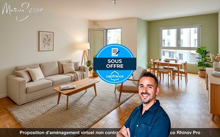 Appartement à vendre - Lyon e , Guillotière - 3 pièces - 2 chambres