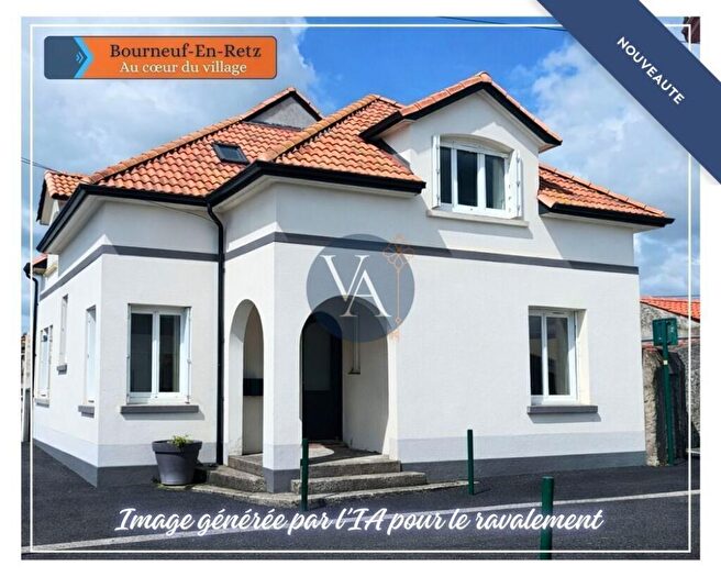 Maison à vendre - Bourgneuf-en-Retz - 6 pièces - 4 chambres