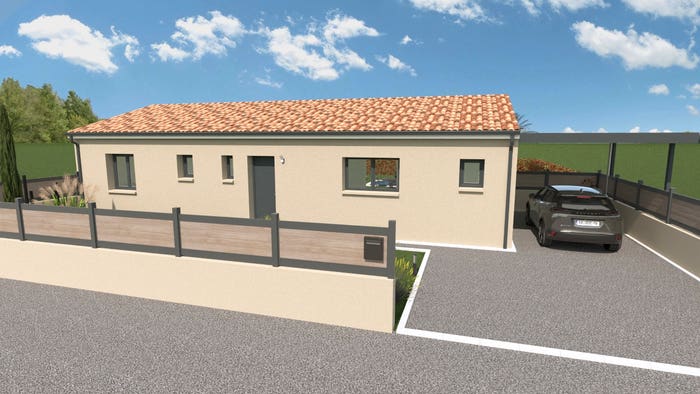 Maison 4 pièces à Lagrave, à vendre