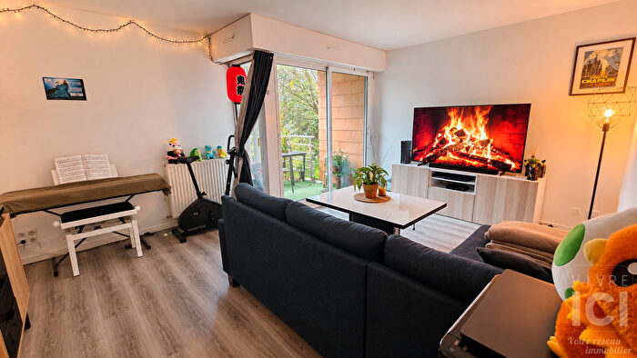 Appartement 2 pièces à Nantes, Eraudière, La Marrière, Rond-point de Paris, à vendre