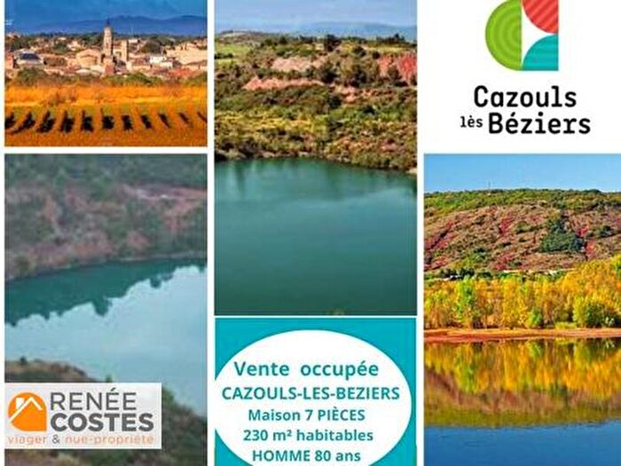 Maison à vendre - Béziers, Garrissou, Plaisance - 6 pièces - 3 chambres