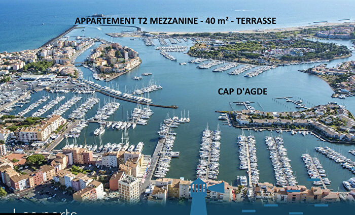 Appartement à vendre - Agde, Le Cap dAgde - 2 pièces - 1 chambre