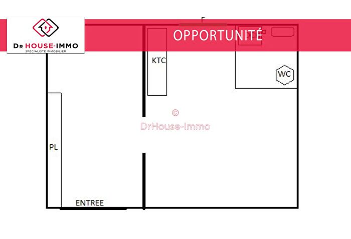Appartement à vendre - Rosny-sous-Bois, Centre-ville - 1 pièce - 1 chambre
