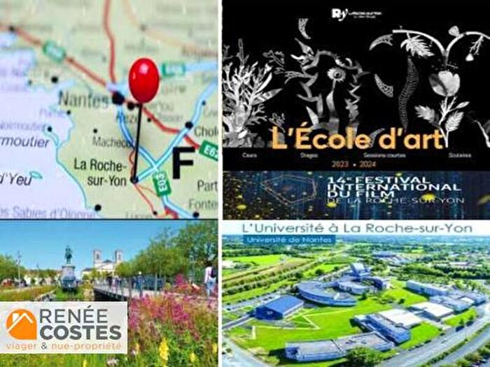 Maison à vendre - La Roche-sur-Yon, Le Bourg sous la Roche - 7 pièces - 3 chambres