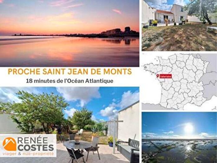 Maison à vendre - Saint-Jean-de-Monts, Rue Notre-Dame, Bois Joly, Vredon, Vacherie, Tonnelle - 4 pièces - 2 chambres