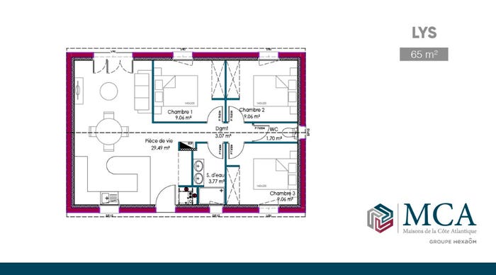 Maisons à vendre et appartements à louer - 3