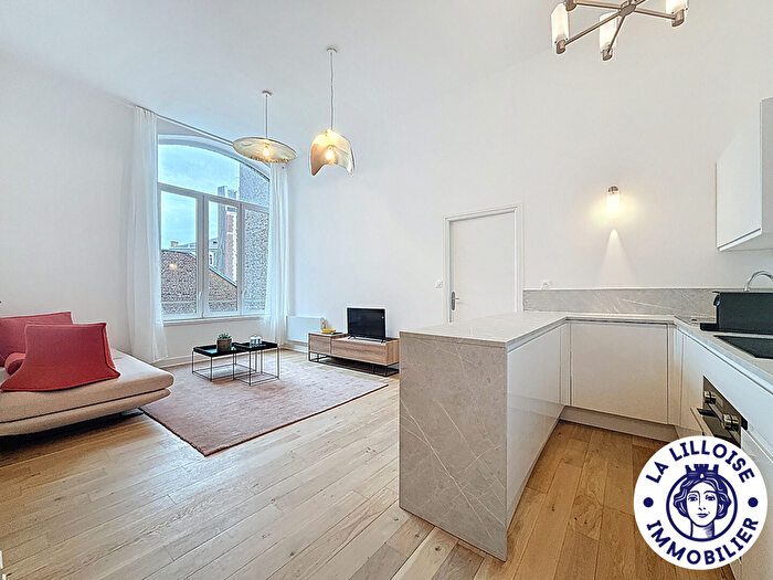 Appartement à vendre - Lille, Centre-ville, Euralille - 3 pièces - 2 chambres