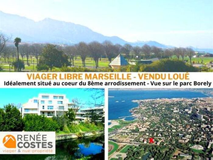 Appartement à vendre - Marseille e , La Plage - 2 pièces - 2 chambres