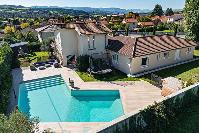 Maison à vendre - Saint-Germain-Nuelles, Saint-Germain-sur-lArbresle - 6 pièces - 3 chambres