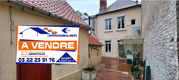 Maison à vendre - Abbeville, Centre-ville - 5 pièces - 3 chambres