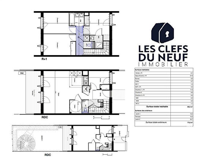 Maisons à vendre et appartements à louer - 3