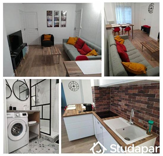 Appartement à louer - Centre Ville-Rive Gauche, Rouen - 1 pièce - 1 chambre